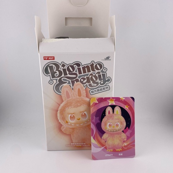 POP MART | Toys | Loyalty The Monsters Pop Mart Big Into Energy V3 ...